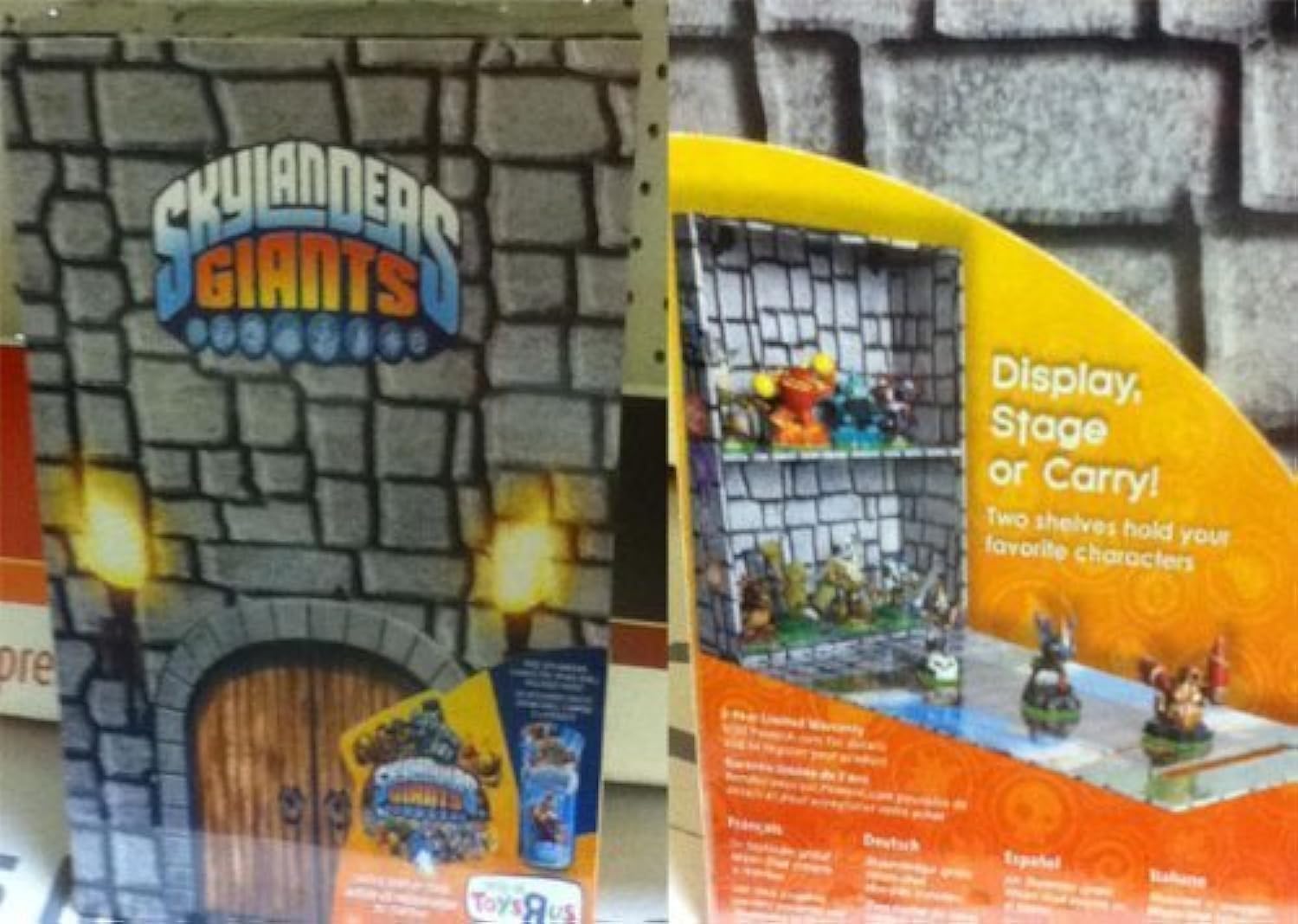 Amazon.com: Prannoi Skylander Giants Castle Display Case Free Elusive ...