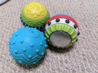 Amazon.com: Early Learning Centre Sensory Discovery Balls, Fine Motor ...