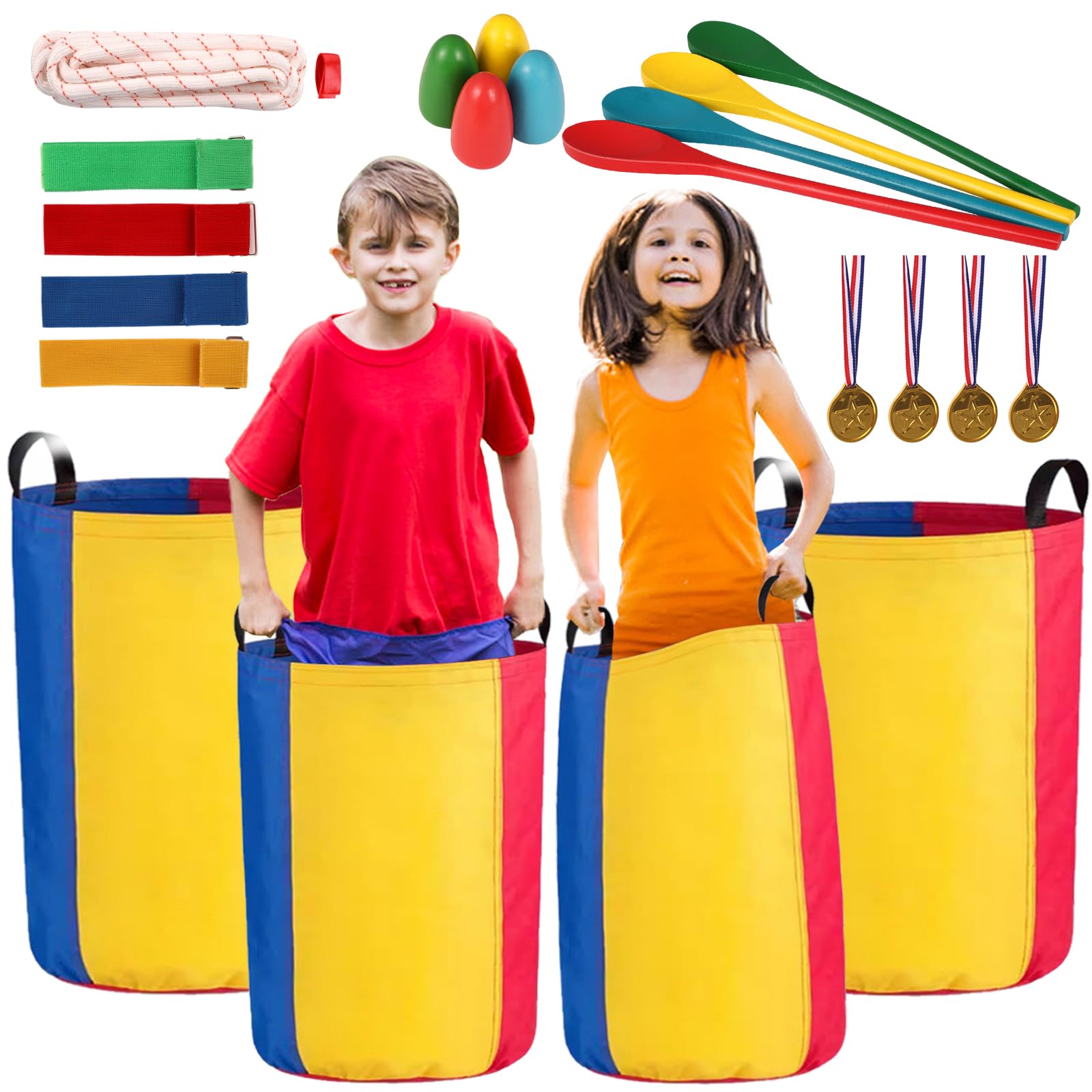 Outdoor Games Play Equipment for Kids Family,Sports Day Kit Outdoor ...