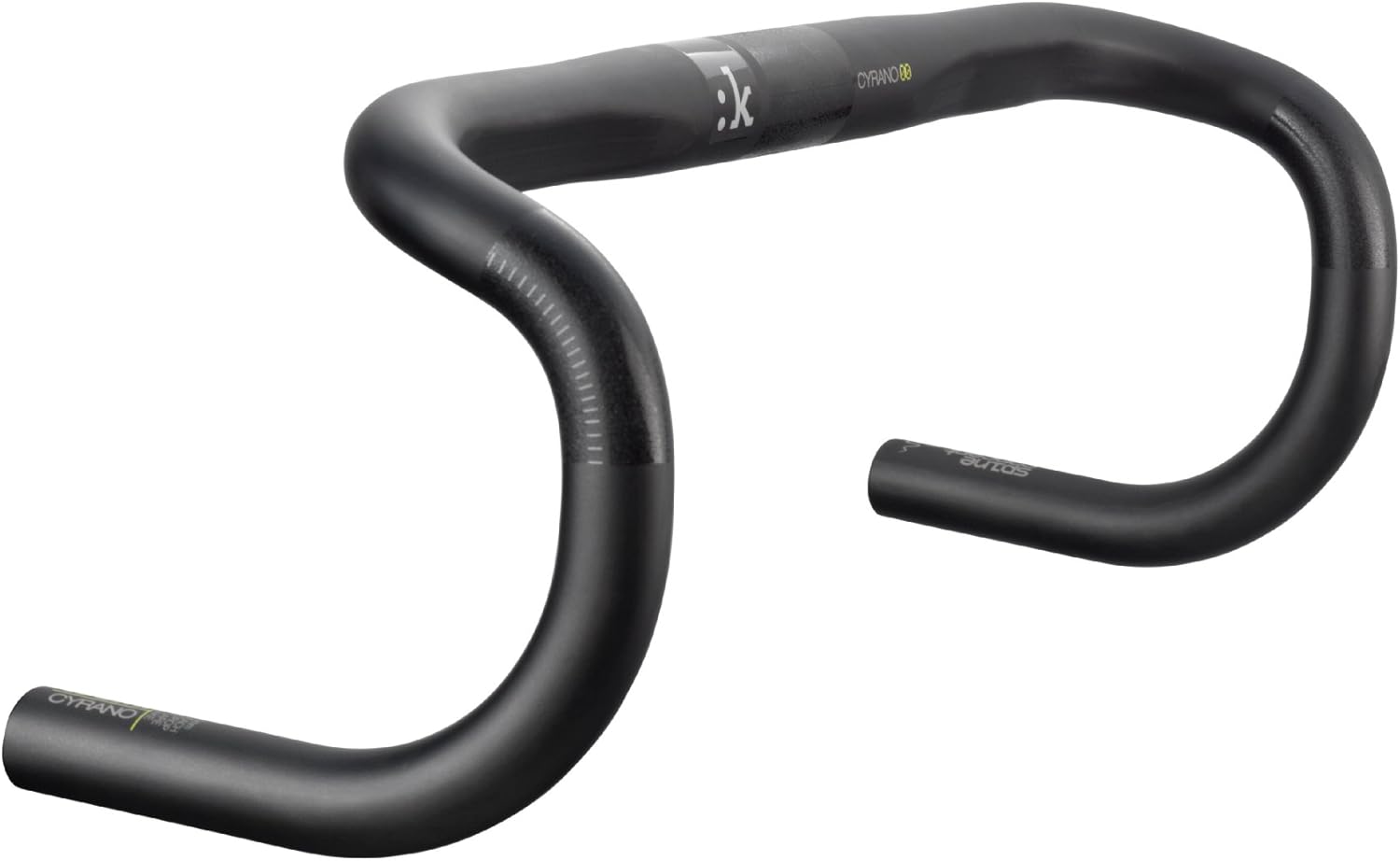Amazon.com : Fizik Composite Carbon Cyrano Bicycle 00 Handlebar (Made ...