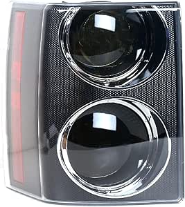 Amazon.com: MUNDIK Black Rear Car Tail Light,for Range Rover Vogue L322 ...