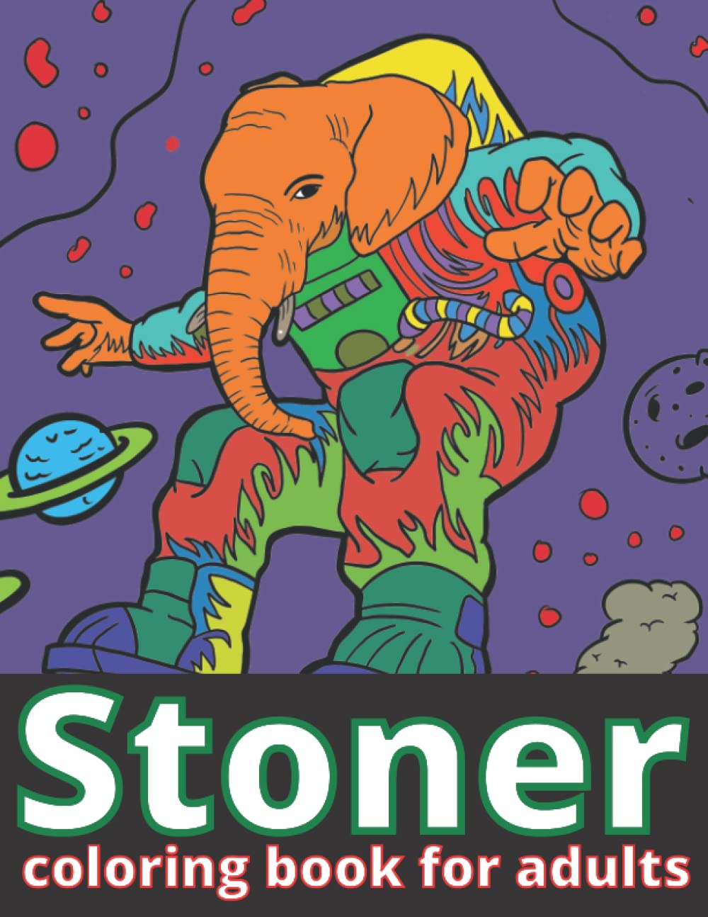 Stoner Coloring Book For Adults Stoner Coloring Book Anime Stoner ...