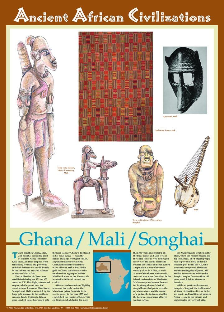 Amazon.com: Knowledge Unlimited Inc. Ghana/Mali/Songhai- Ancient ...
