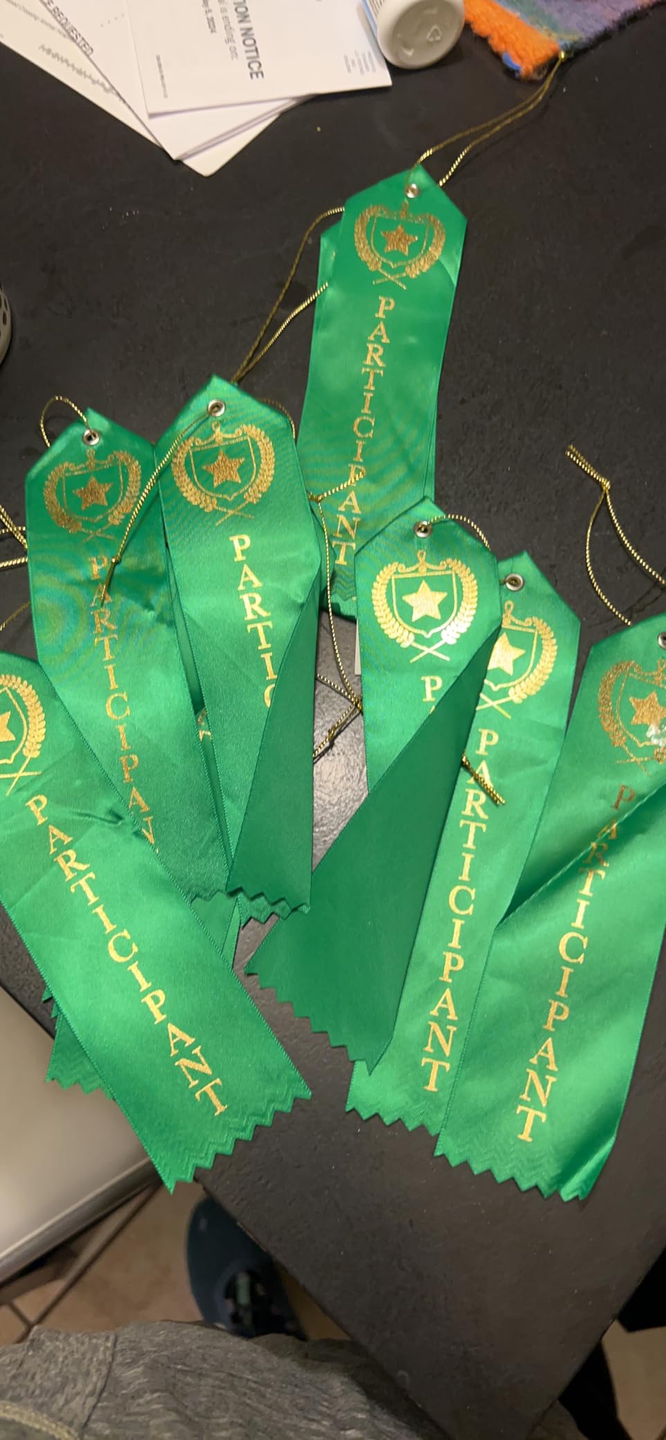 Amazon.com : BLUE PANDA - Award Ribbons, 1st, 2nd, 3rd Place and ...