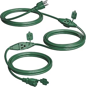 Amazon.com: Suraielec 25 FT Outdoor Extension Cord with Multiple ...