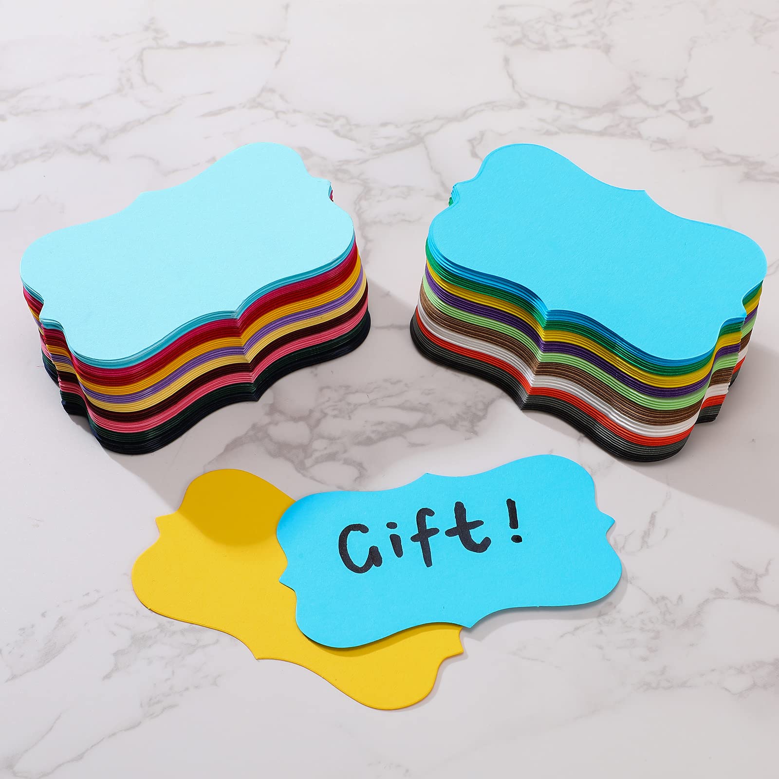 Snapklik.com : Yexiya 200 Pcs Blank Index Cards Printable Kraft ...
