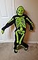 Amazon.com: Fun World Green Skelebones Costume, Large 12-14, Multicolor ...