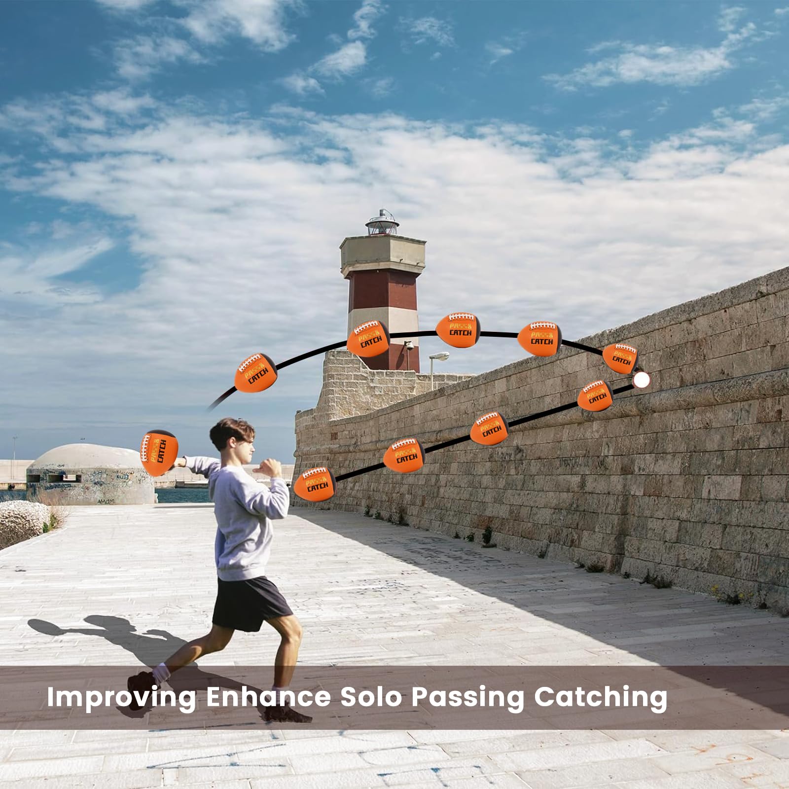 Snapklik.com : PassCatch Training Footbal Kids Youth Size For Ages 5-14 ...