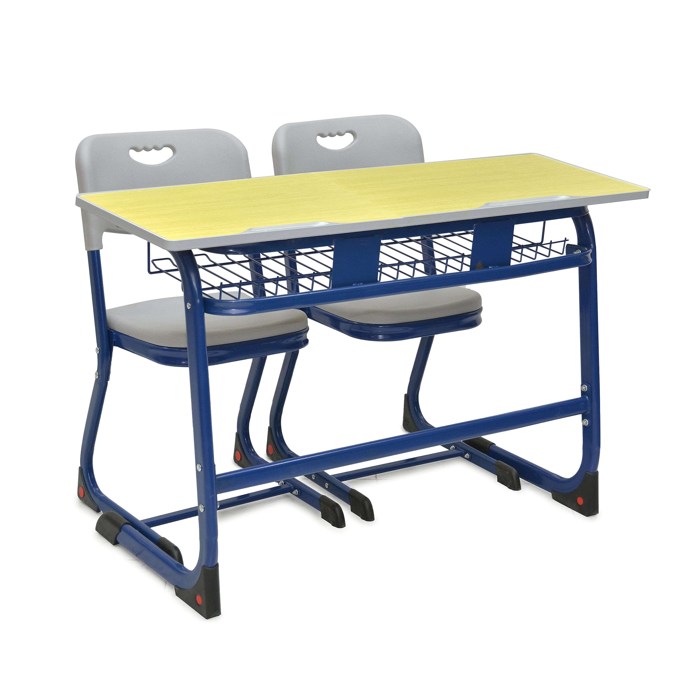 Executive Study Table For Two Person Chair Mh St077 Metal | Desertcart ...