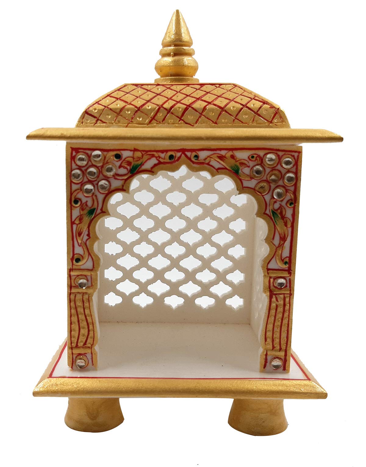 Buy Natali Marble Finish Temple/Home Temple/Pooja Mandir/Pooja Mandap ...