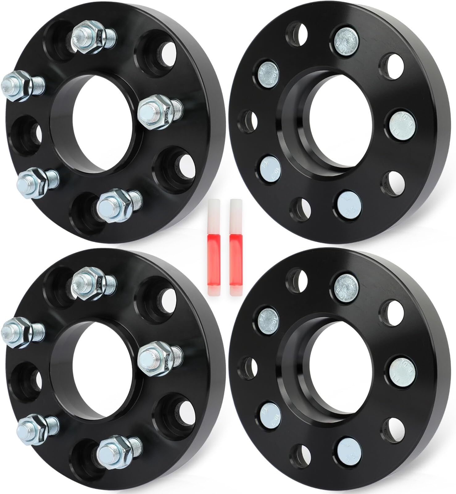 Amazon.com: ECCPP 4PCS change bolt pattern from 5X5 to 5X4.5 Wheel ...