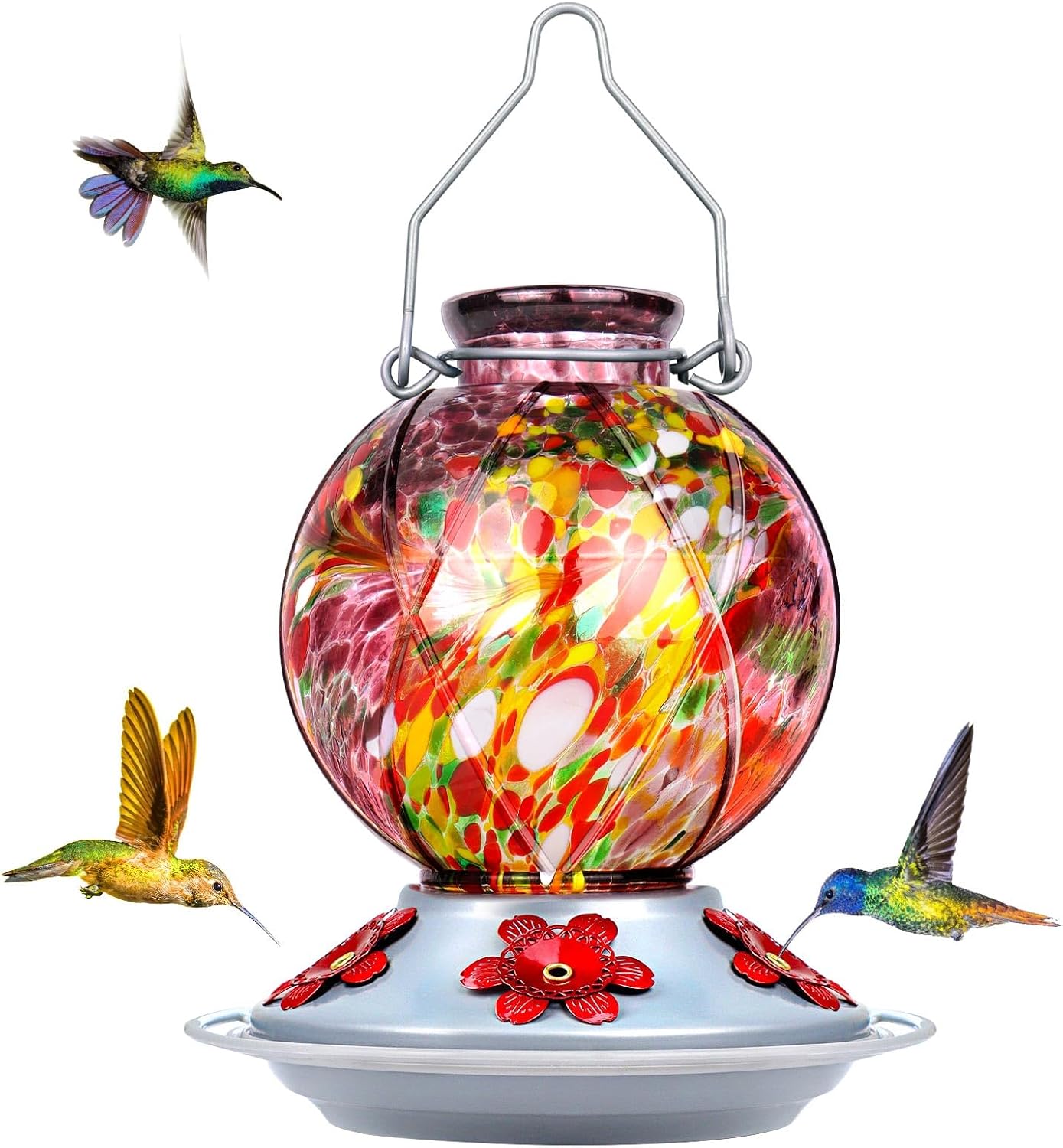 Amazon.com : BOLITE Hummingbird Feeder, Hummingbird Feeders for ...