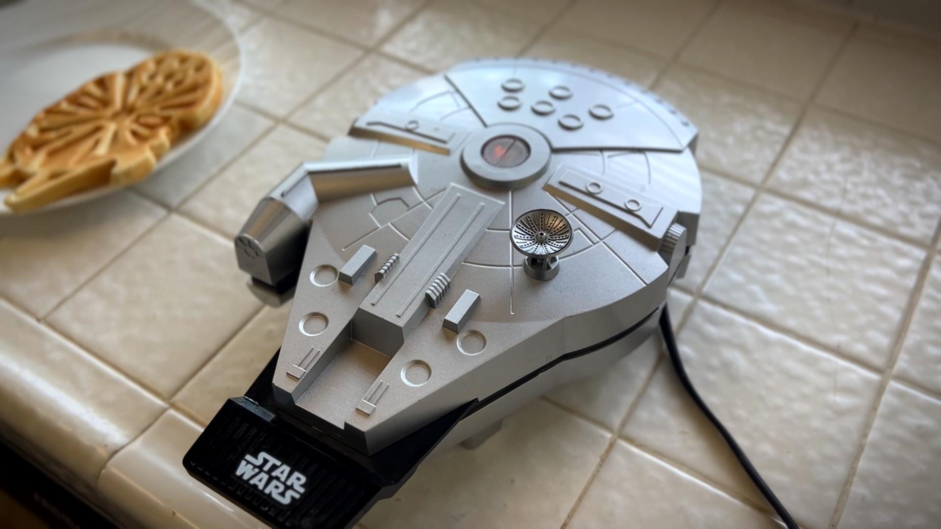 Watch Watch This First Star Wars Millennium Falcon Waffle Maker on ...