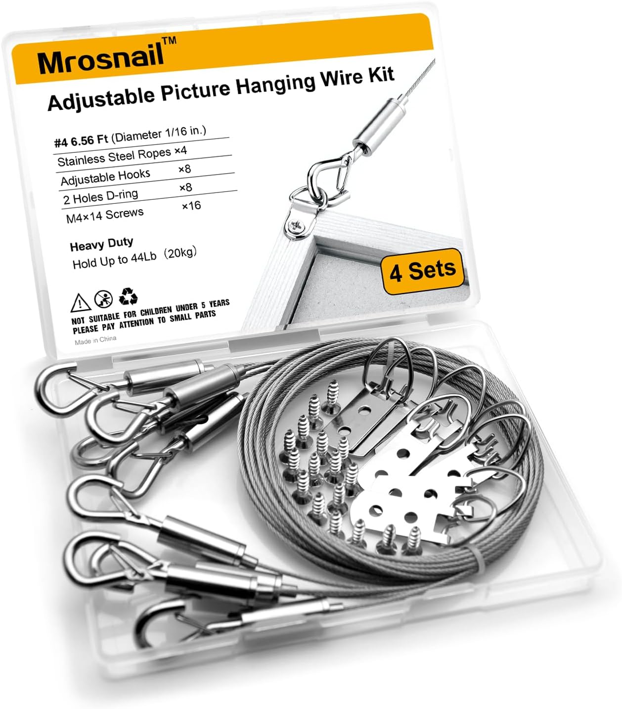OOK 50920 Picture Hanging Kit, Brass - Picture Hanging Hardware ...