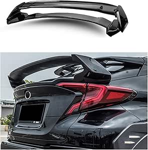 Amazon.com: Car Rear Trunk Wing Sport Accessories Body Kit Rear Spoiler ...