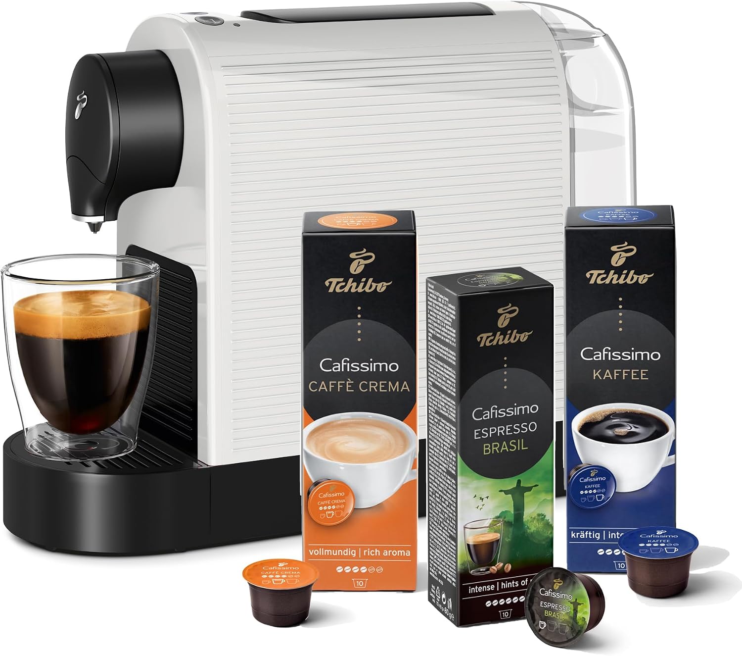 Amazon.de: Tchibo Cafissimo „Pure plus“ Kaffeemaschine Kapselmaschine ...