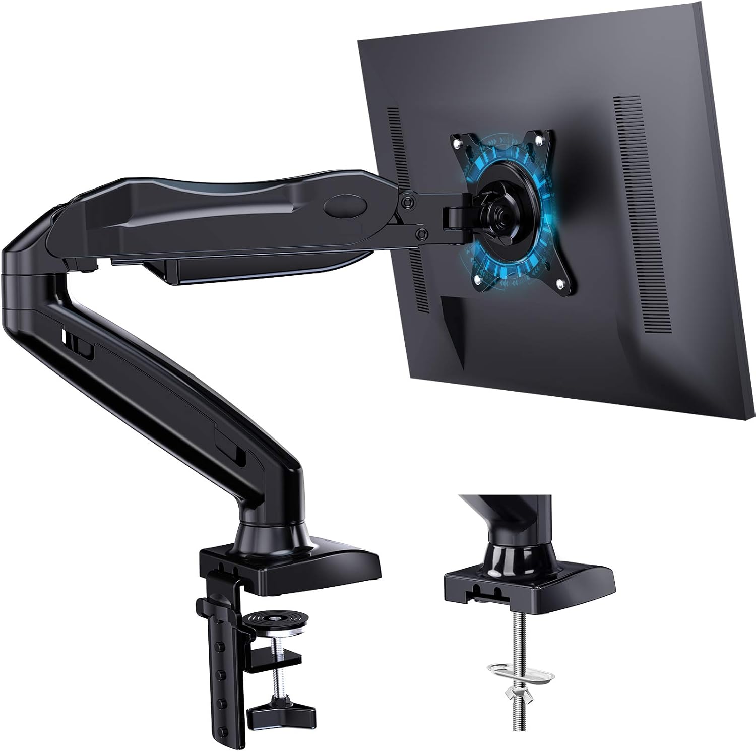 Amazon.com: AM alphamount Single Monitor Mount Stand, Computer Monitor ...