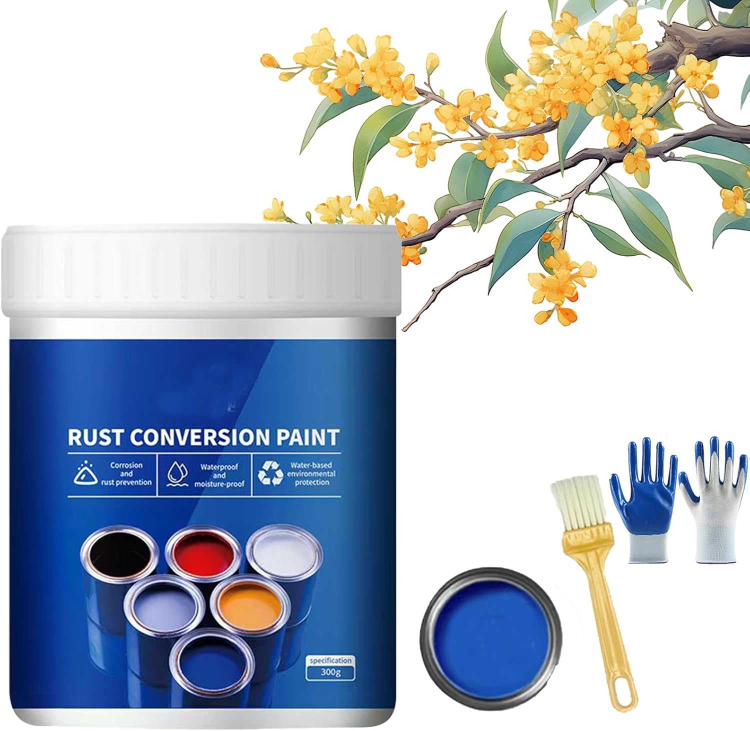 Amazon.com: Rust Gel Rust Converter,Weatherproof Rust Converter Paint ...