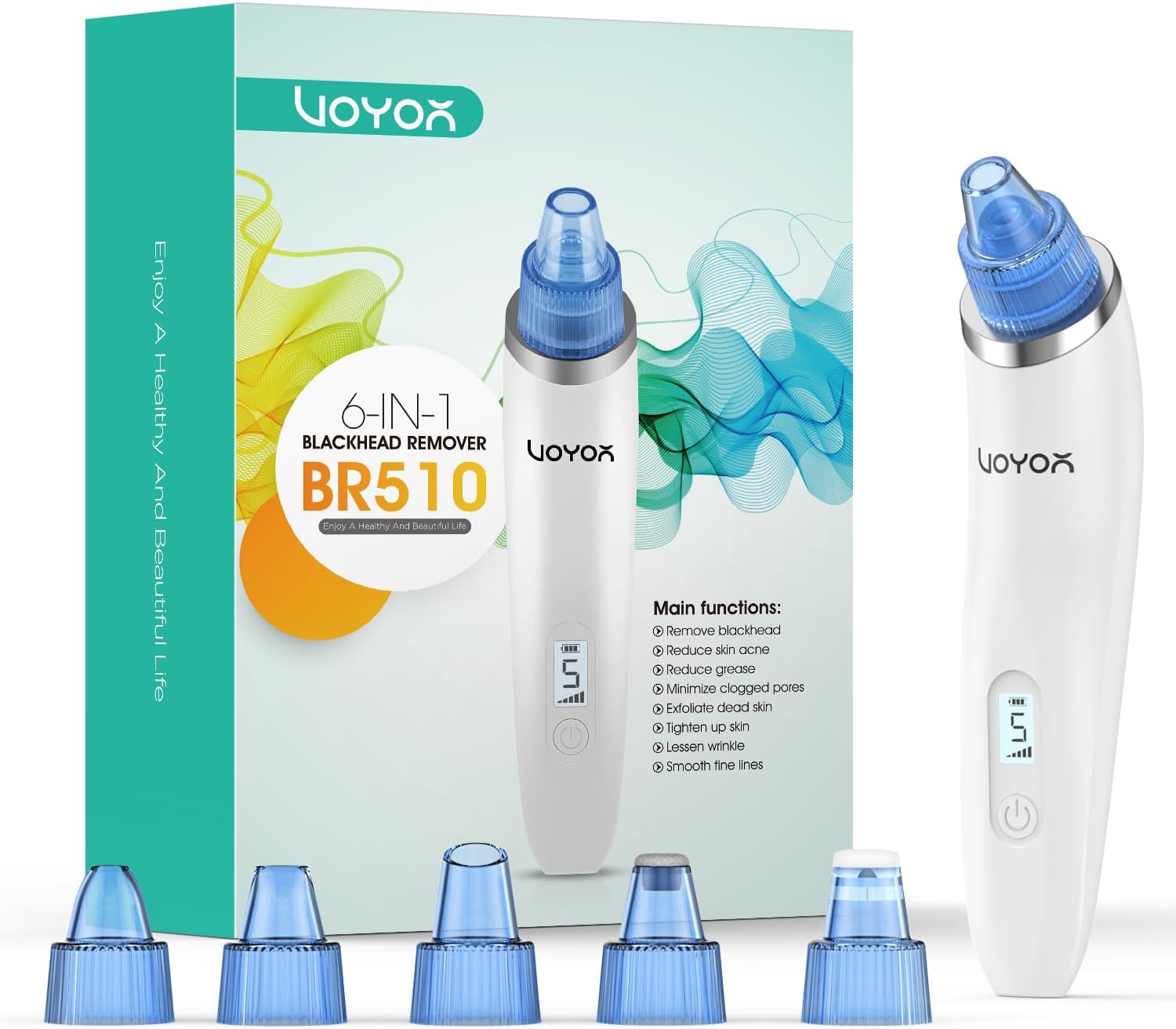 Amazon.com: Blackhead Remover Pore Vacuum Upgraded Facial Pore Cleaner ...