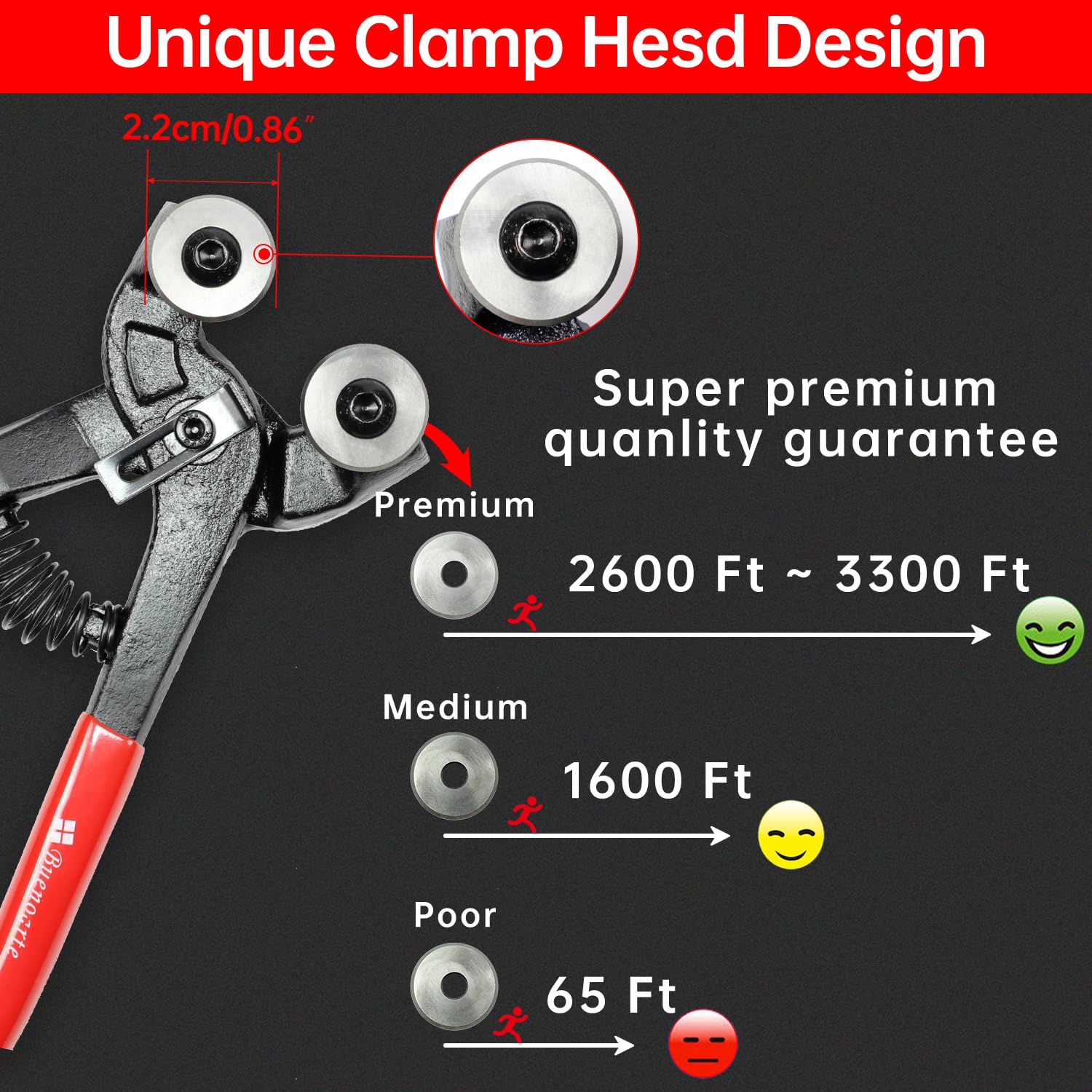 Snapklik.com : Glass Tile Nippers - Heavy Duty Wheeled Glass Mosaic ...