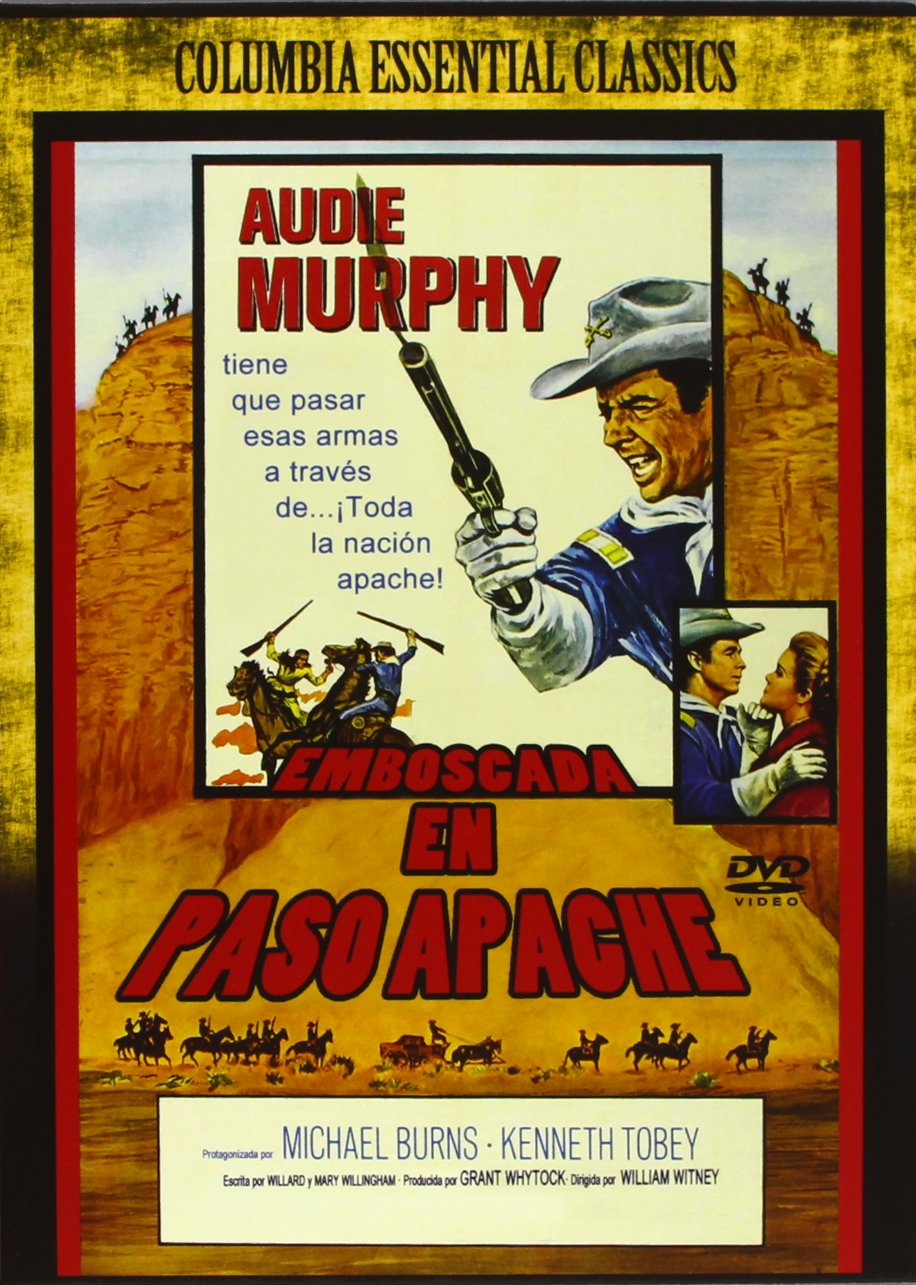 Emboscada En El Paso Apache [DVD]: Amazon.es: Audie Murphy, Michael ...