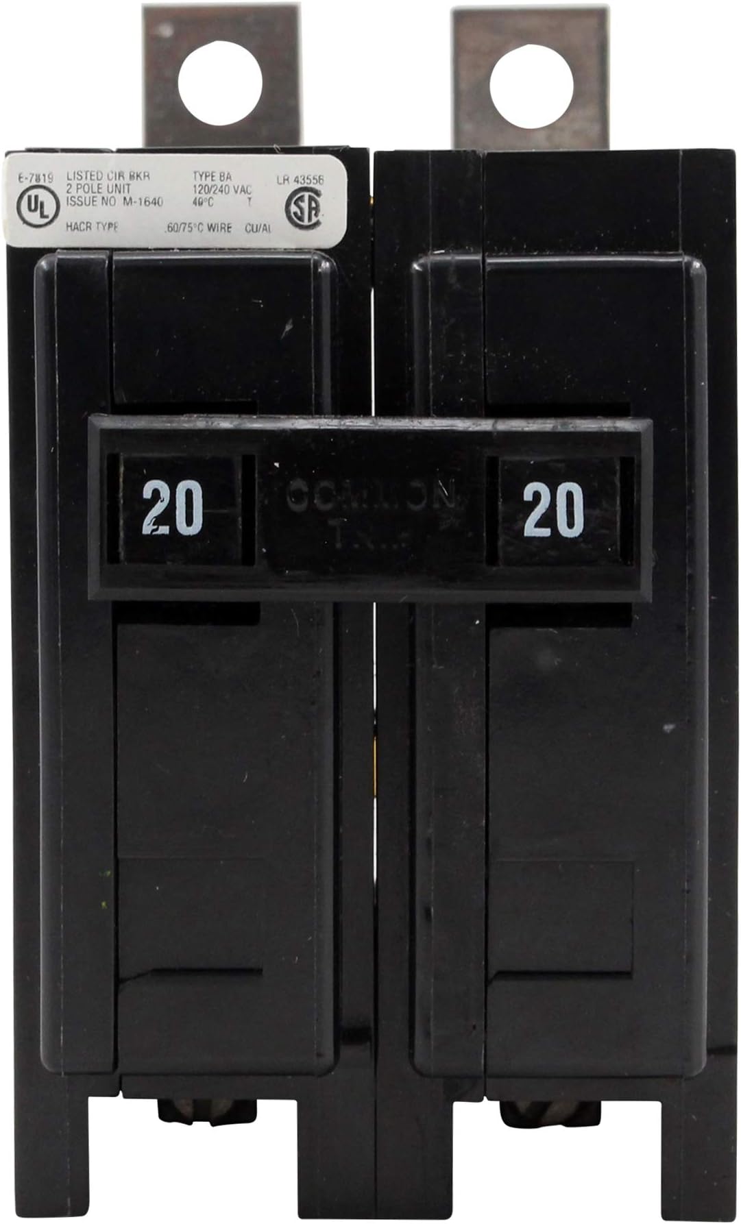 Eaton BAB1030 Bolt-On Mount Type BAB Industrial Miniature Circuit ...