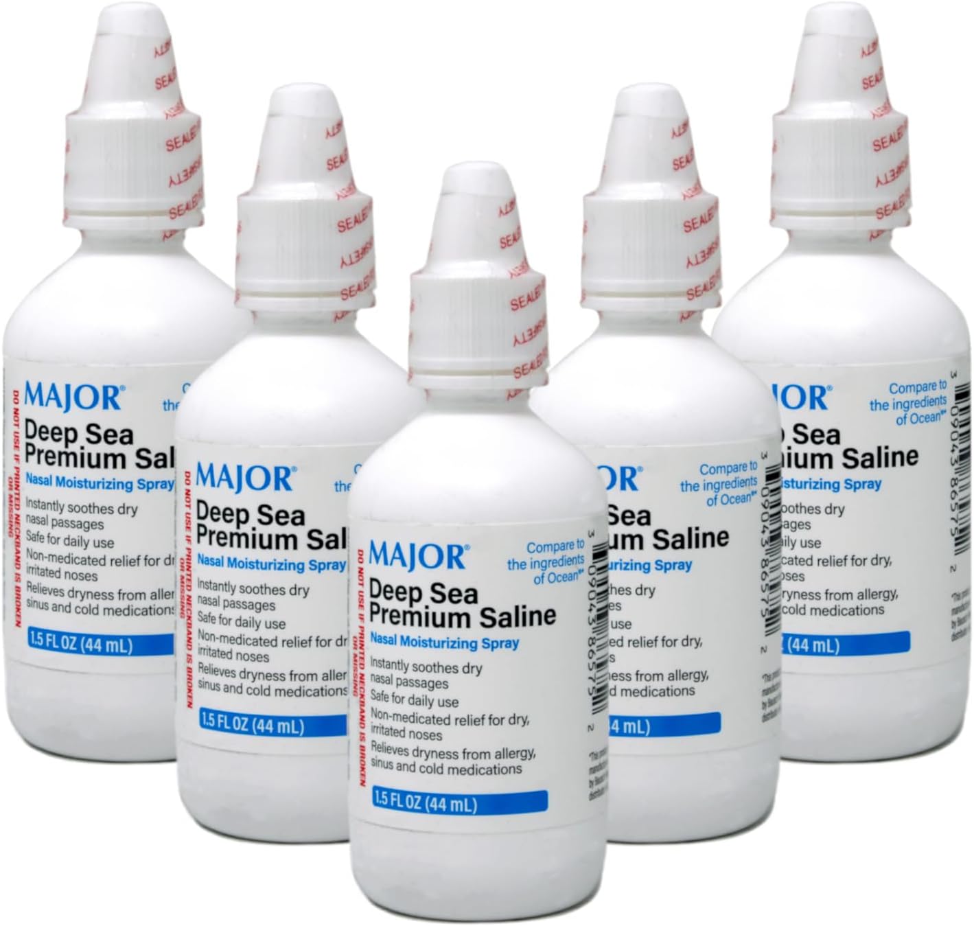 Amazon.com: Major Deep Sea Premium Saline Nasal Moisturizing Spray 1.5 ...