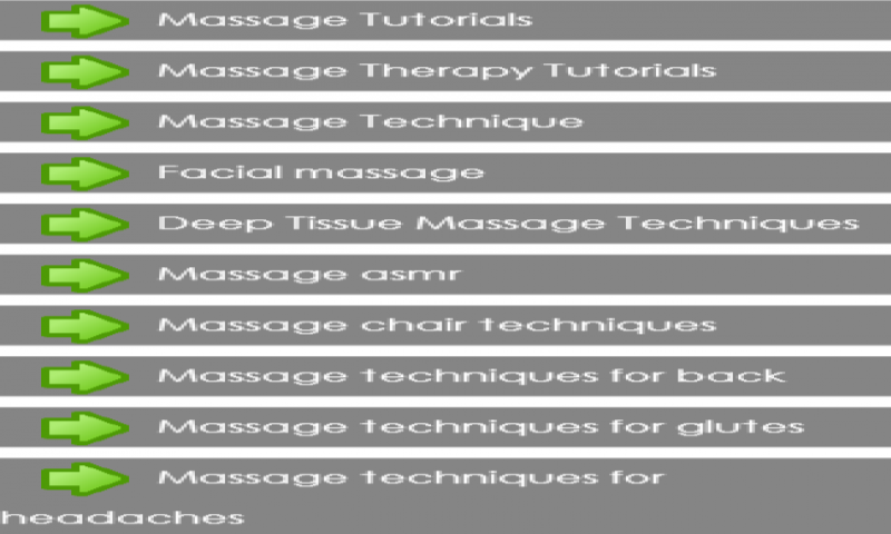 Massage Tutorials:Amazon.in:Appstore for Android