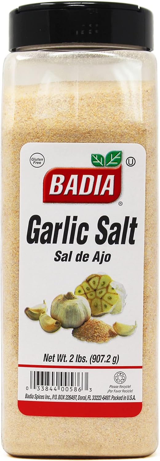 Badia Garlic Salt Sal de Ajo - 907.2 g : Amazon.com.mx: Alimentos y Bebidas