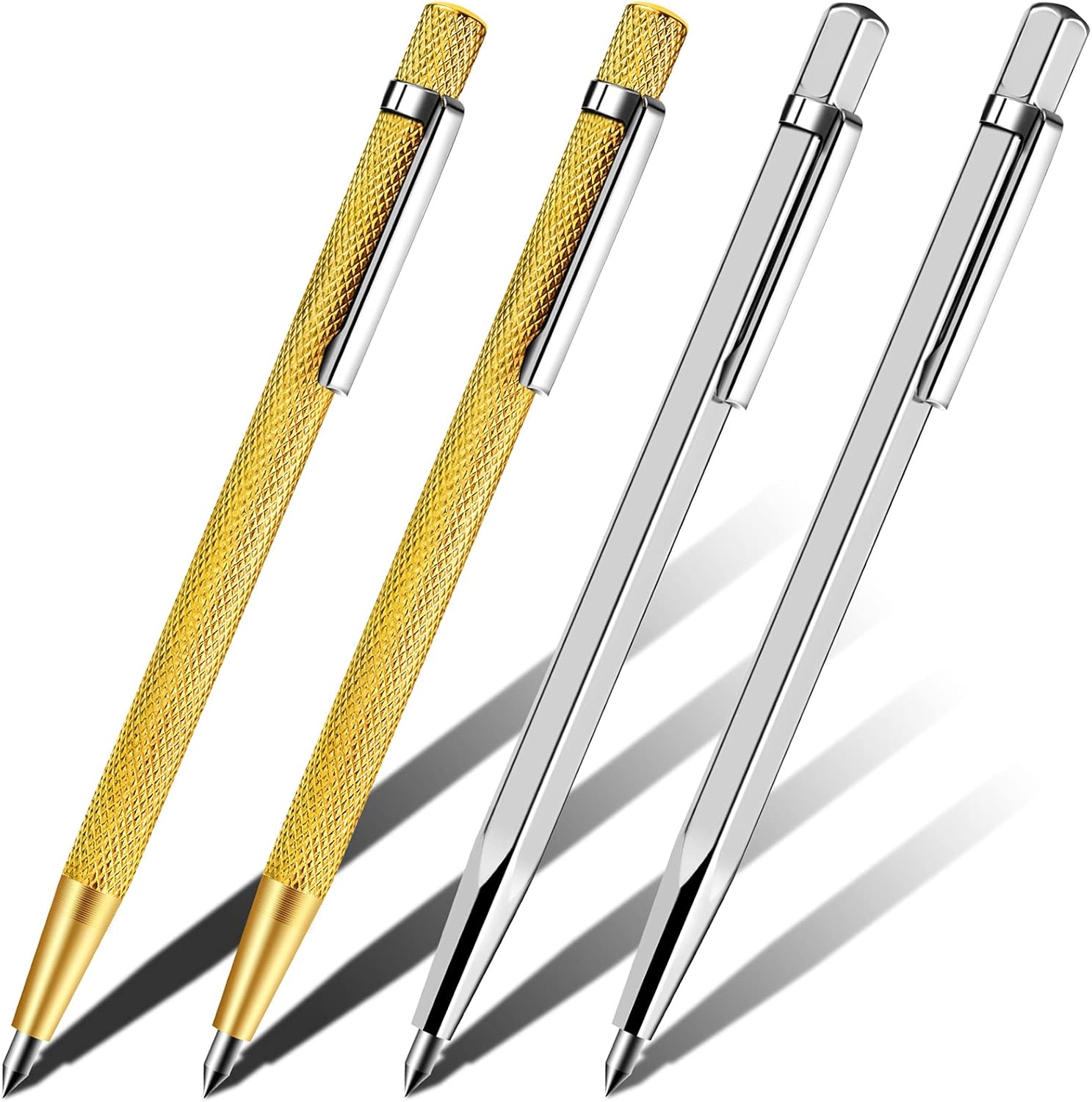 Amazon.com: Scriber Marking Tools, 4Pcs Premium Aluminium Tungsten ...
