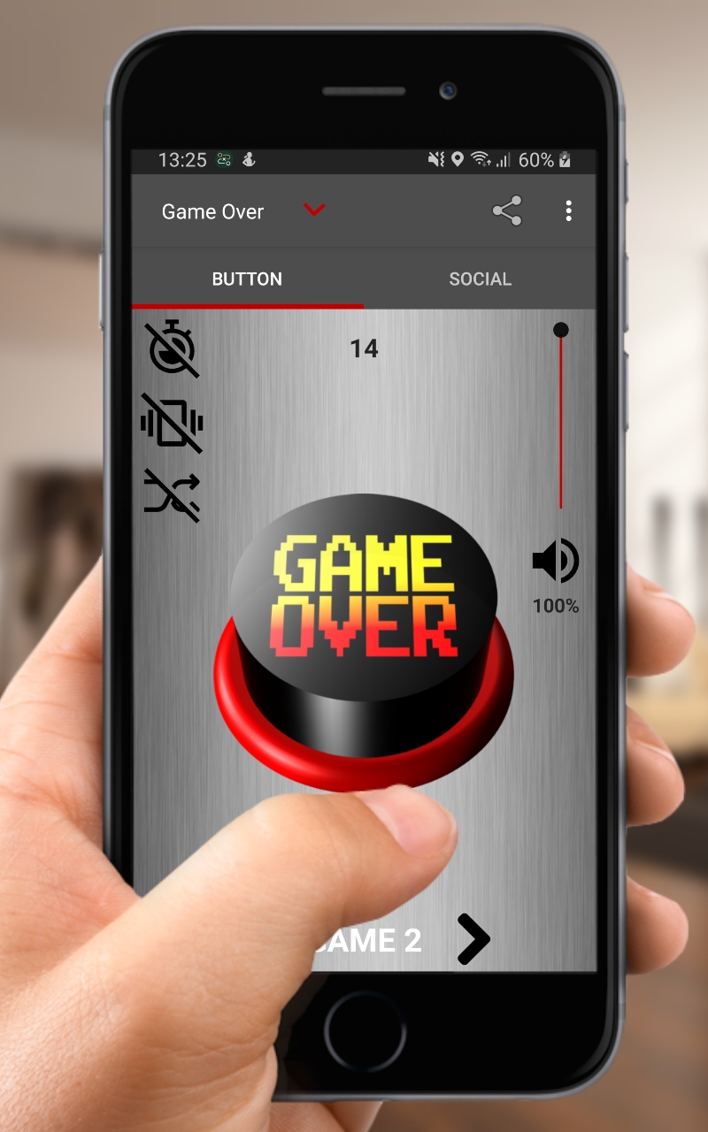 Game Over Button - App on Amazon Appstore