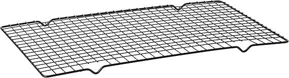 Dexam 17840904 Rectangular Non-Stick Cooling Rack, Black, 40cm x 25cm ...