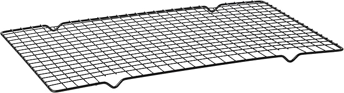 Dexam 17840904 Rectangular Non-Stick Cooling Rack, Black, 40cm x 25cm ...