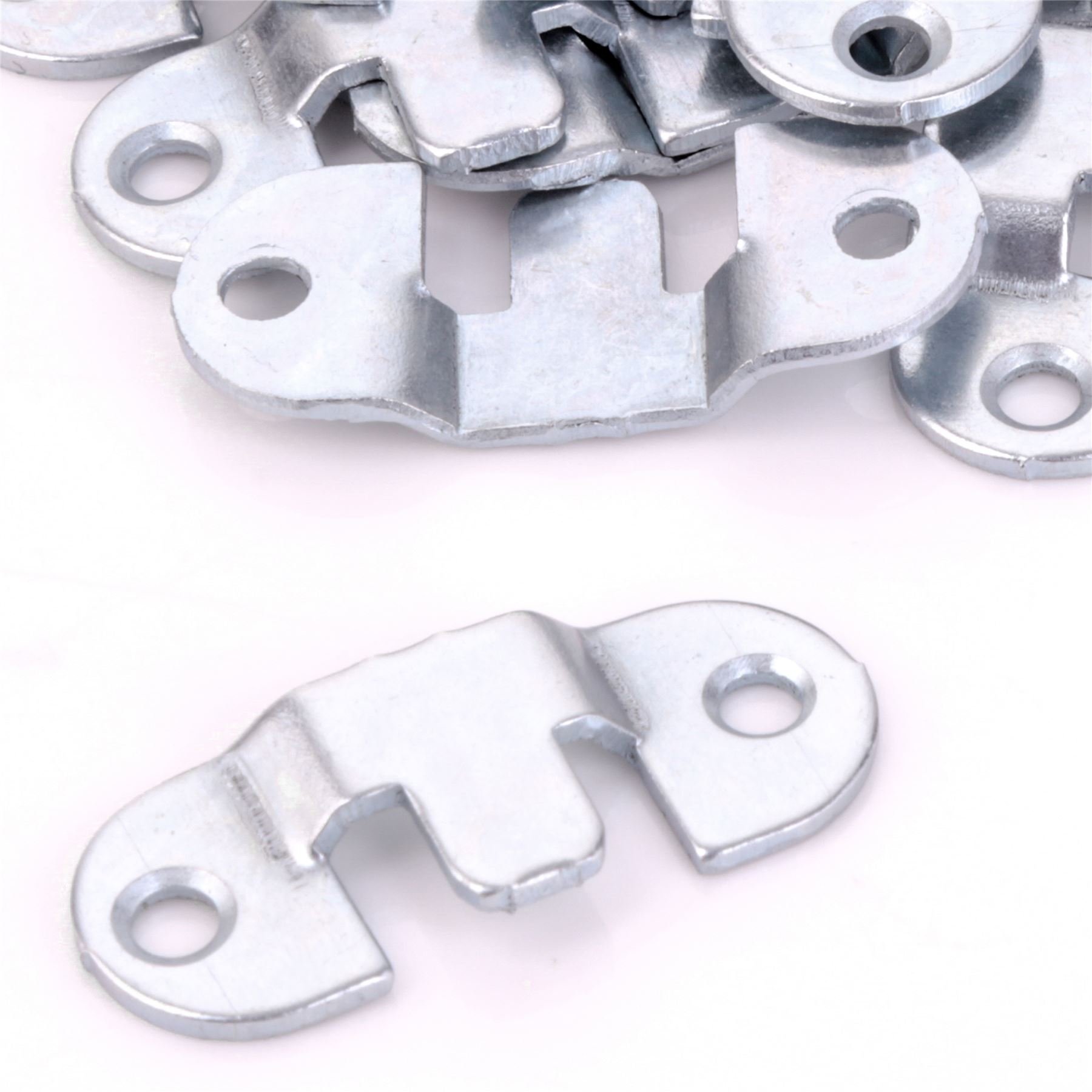 Pack of 24 Mini Flush Steel Mounts - Photo Frame/Headboard Mount ...