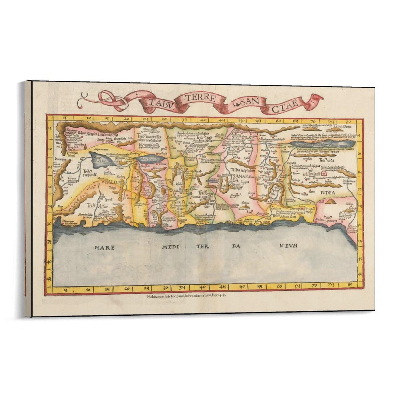 Judaism Middle East Map