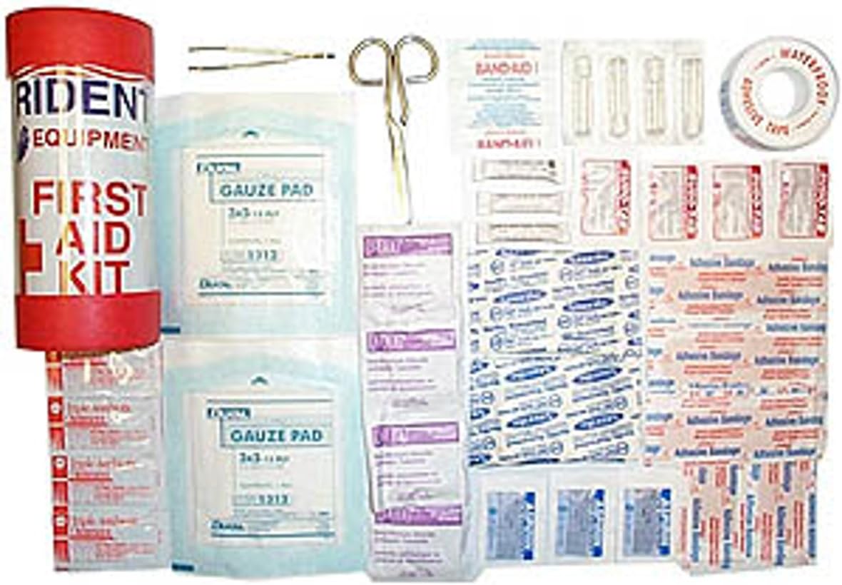 Amazon.com : Deluxe First Aid Medical Kit Package in a Water Tight Tube ...