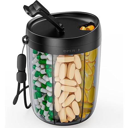Amazon.com: Extra Large Supplement Organizer, Betife Moisture-Proof ...