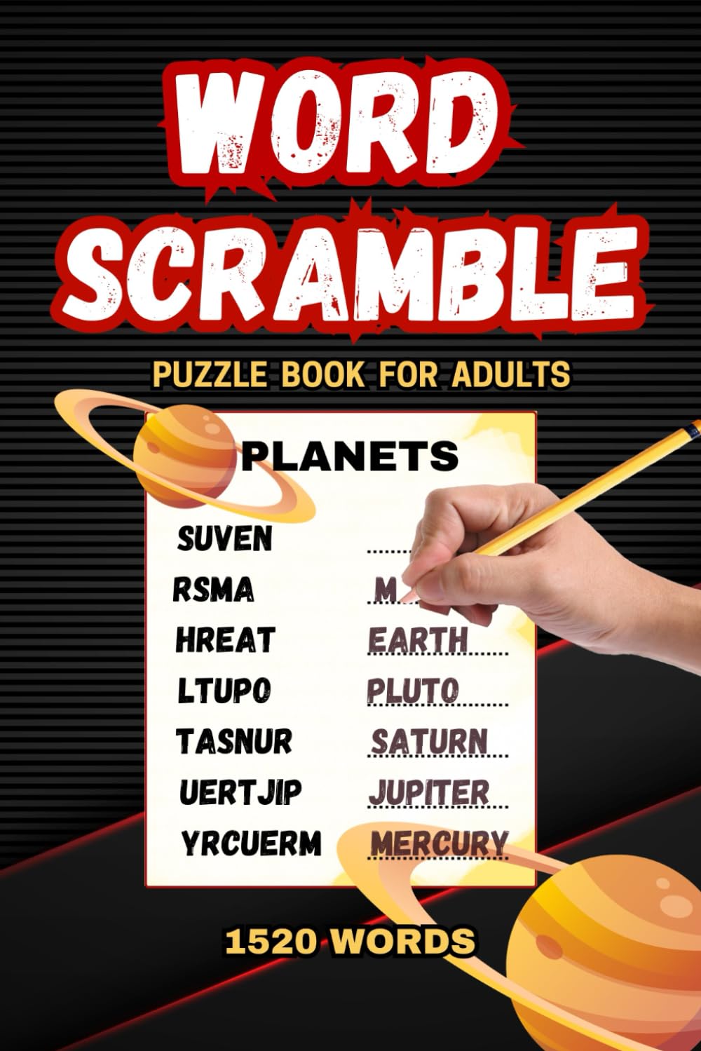 Amazon.com: Word Scramble: Puzzle Book For Adults: 9798398095951: Mundi ...