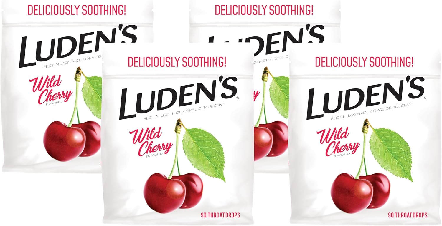 Amazon.com: Ludens Sore Throat Relief Lozenges for Minor Everyday ...