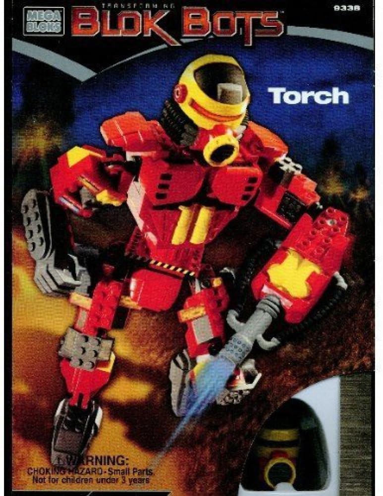 Amazon.com: Transforming Blok Bots: Torch : Toys & Games