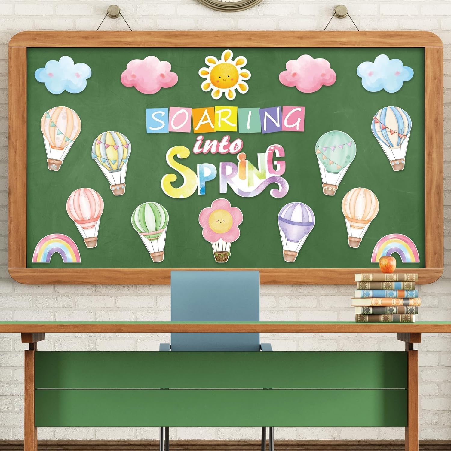 Snapklik.com : Spring Bulletin Board Decorations For Classroom - 22pcs ...