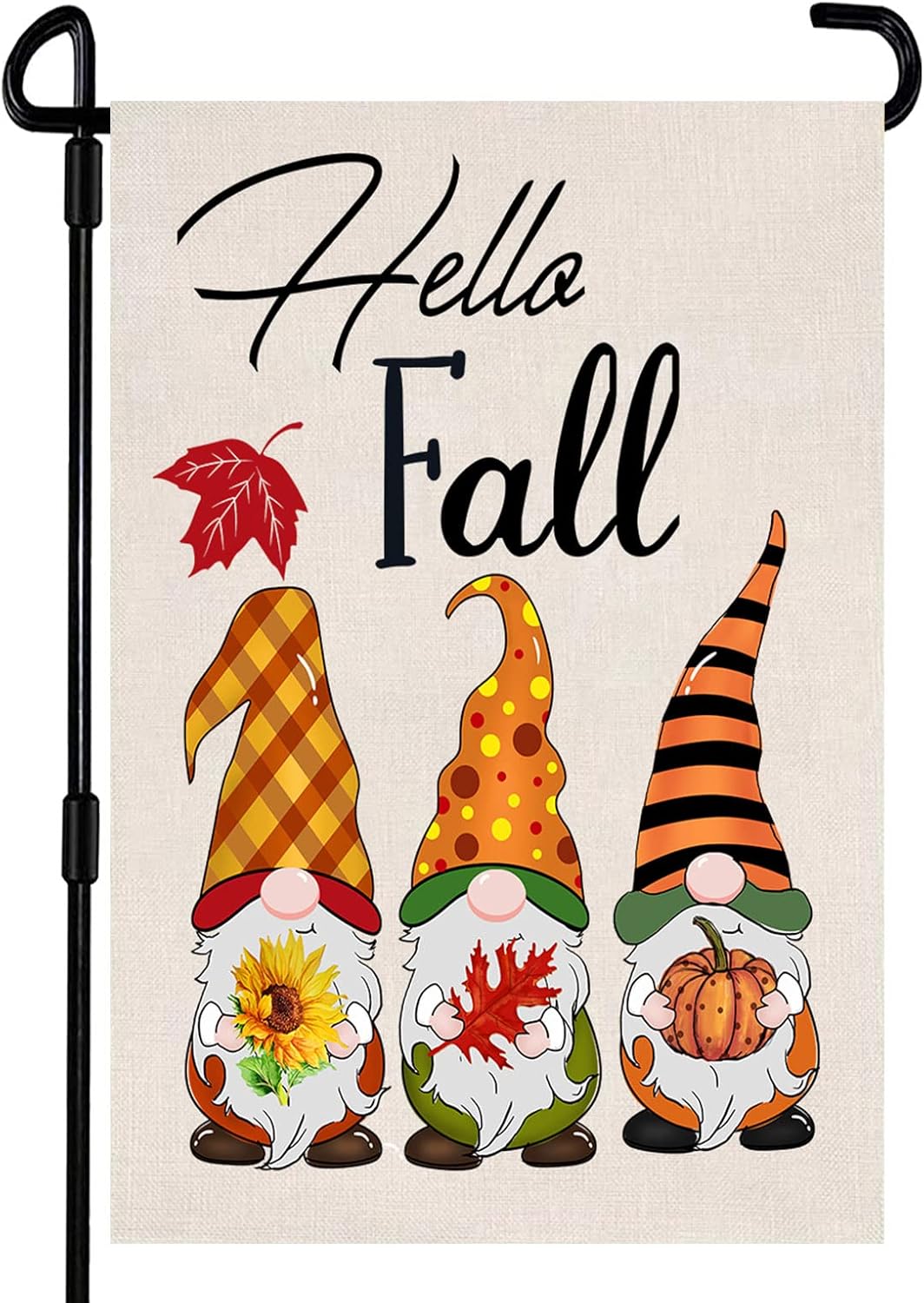 Amazon.com : Happy Fall Garden Flags Double Sided Thanksgiving Garden ...