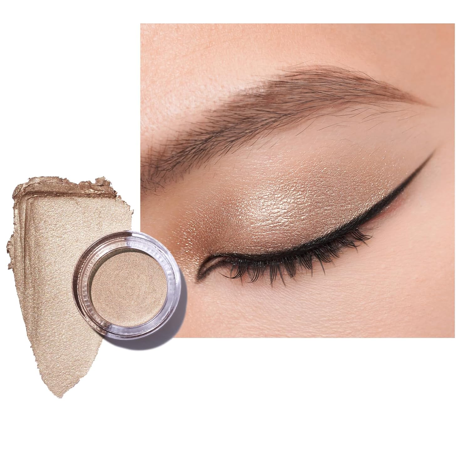 Amazon.com : Oulac Shimmer Cream Eyeshadow also for Highlighter ...