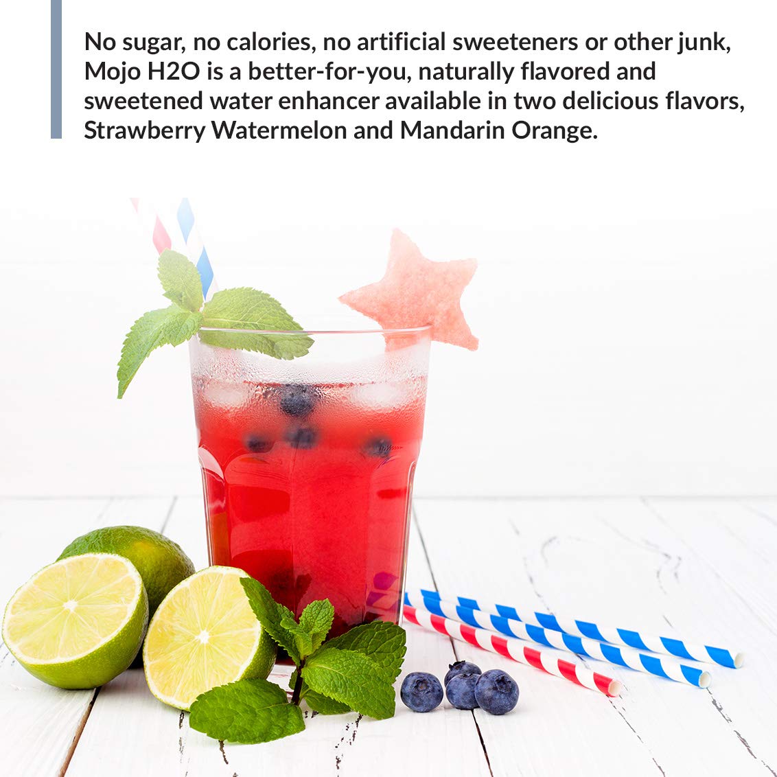 Mojo H2O – Gotas potenciadoras de agua naturales con vitaminas B y ...