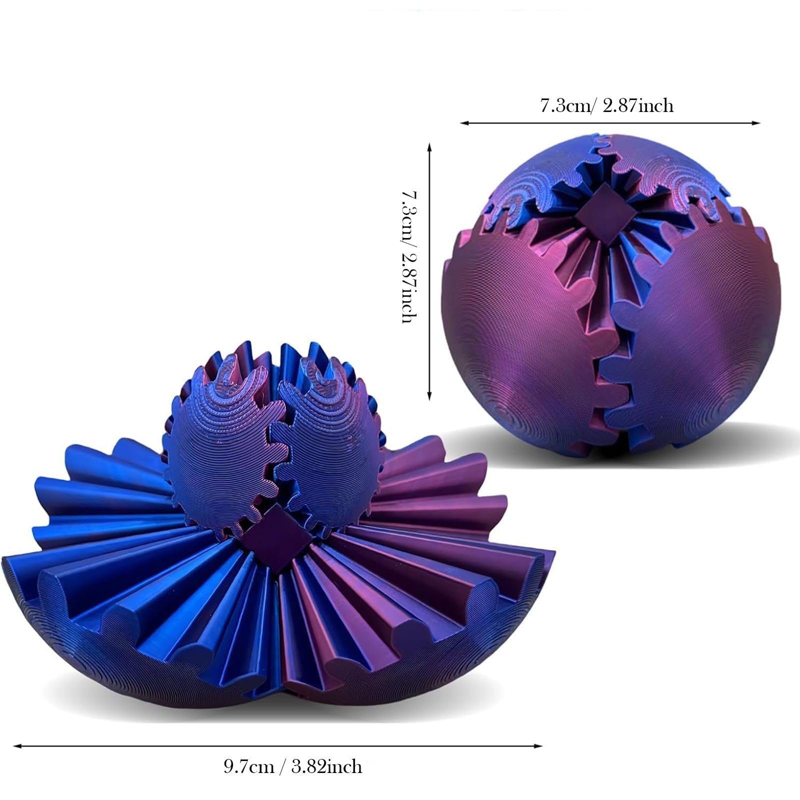 Steampunk Whirling Wonder Fidget, Gear Sphere, Whirling Wonder Fidget ...