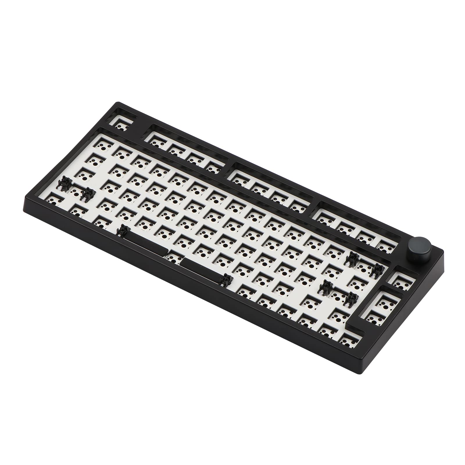 Snapklik.com : EPOMAKER TH80 Pro Barebones Keyboard Kit, 75% Hot Swap ...