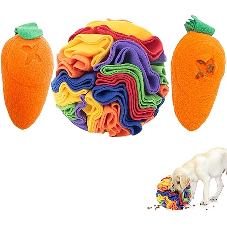 Pet Supplies : WishLotus Dog Snuffle Ball, Interactive Dog Toys Ball ...
