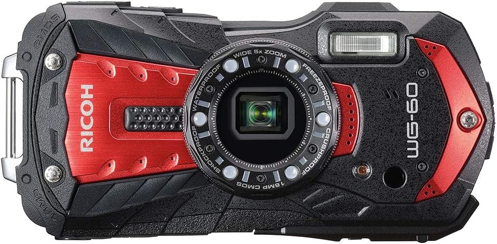 Amazon.co.jp: RICOH WG-60 True Waterproof Digital Camera, Waterproof to ...