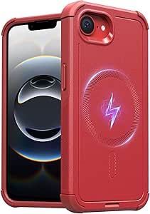 Amazon.com: ESR for iPhone 16e Case, 23 ft Military-Grade Drop Protection, Heavy Duty Magnetic ...