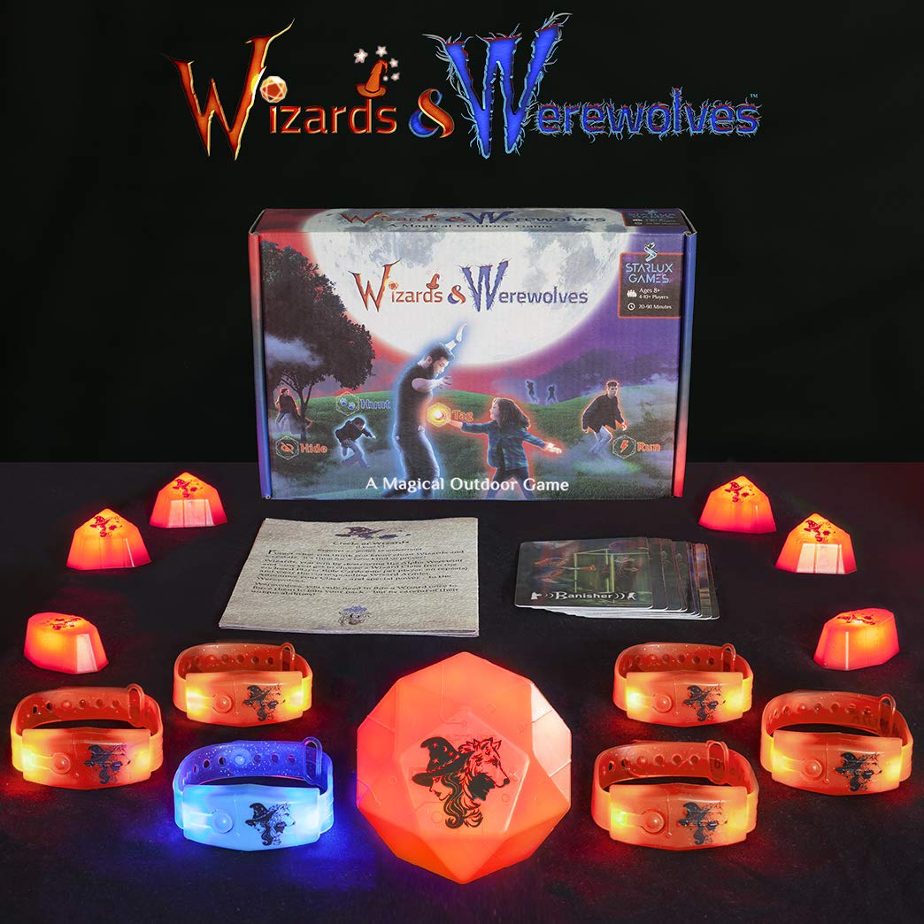 Buy Starlux Games: Wizards & Werewolves - an Active Outdoor Group Game ...